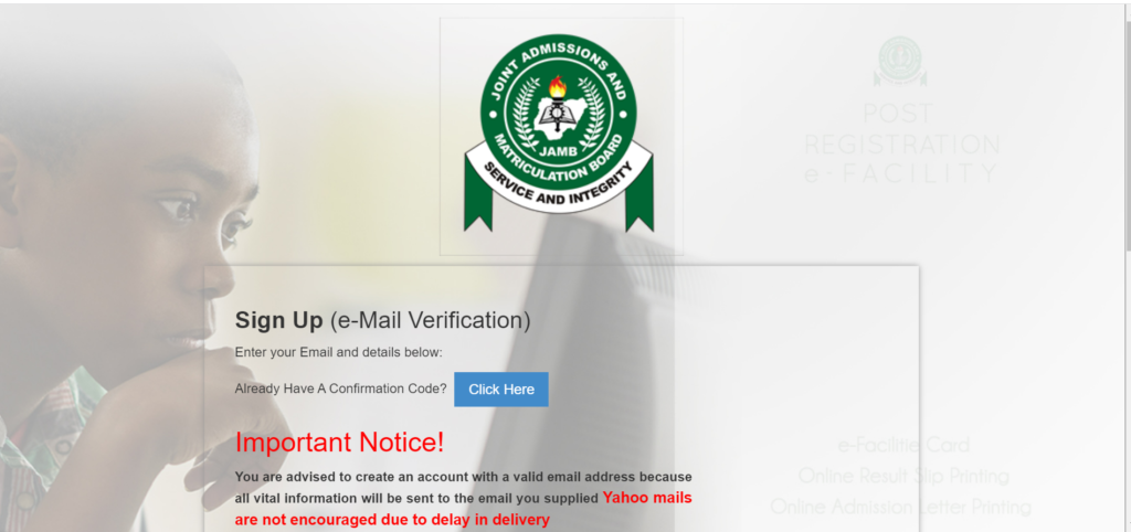 JAMB CAPS 2022/2023 Portal Link | How to Login